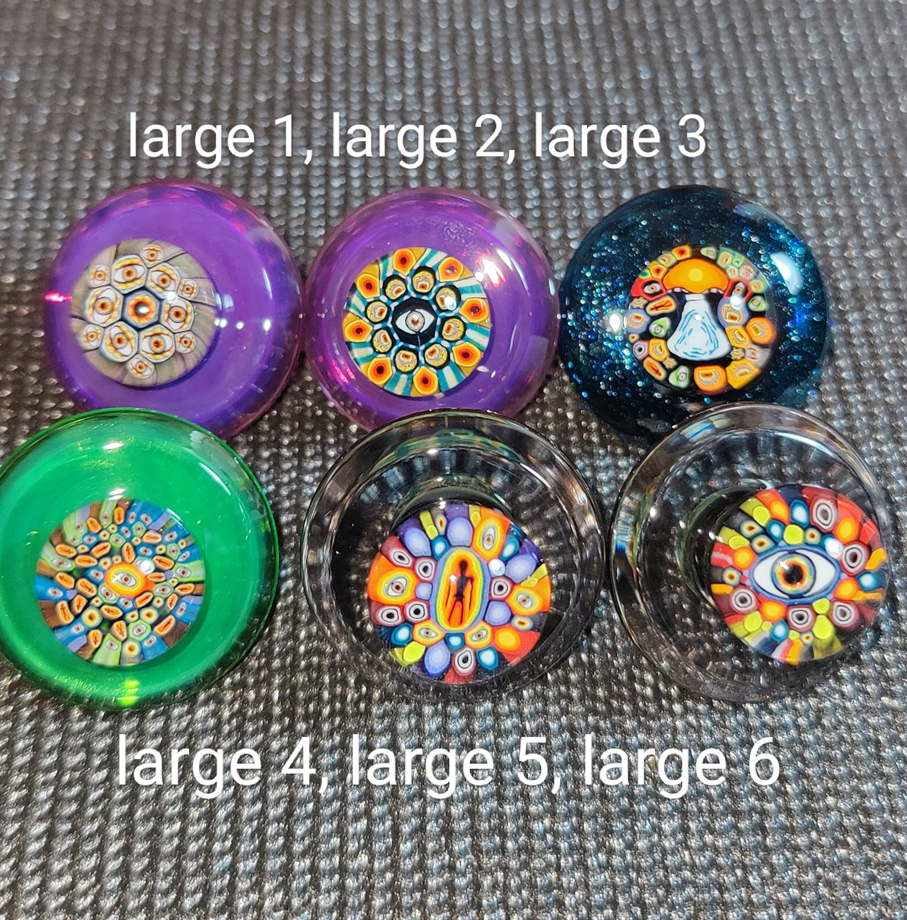 Caps – Kevin Murray Glass